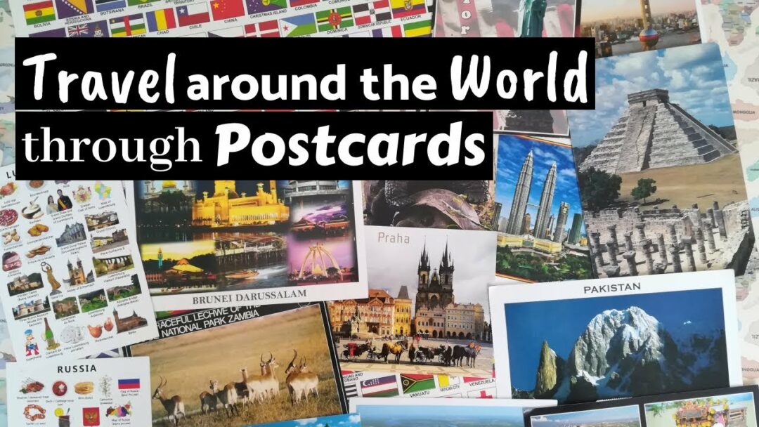 Travel Around the World by means of Postcards - La Vie Zine