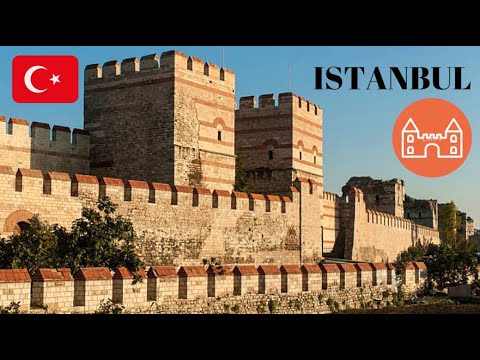 EXPLORING ISTANBUL: Walking on the historic medieval WALLS of ...