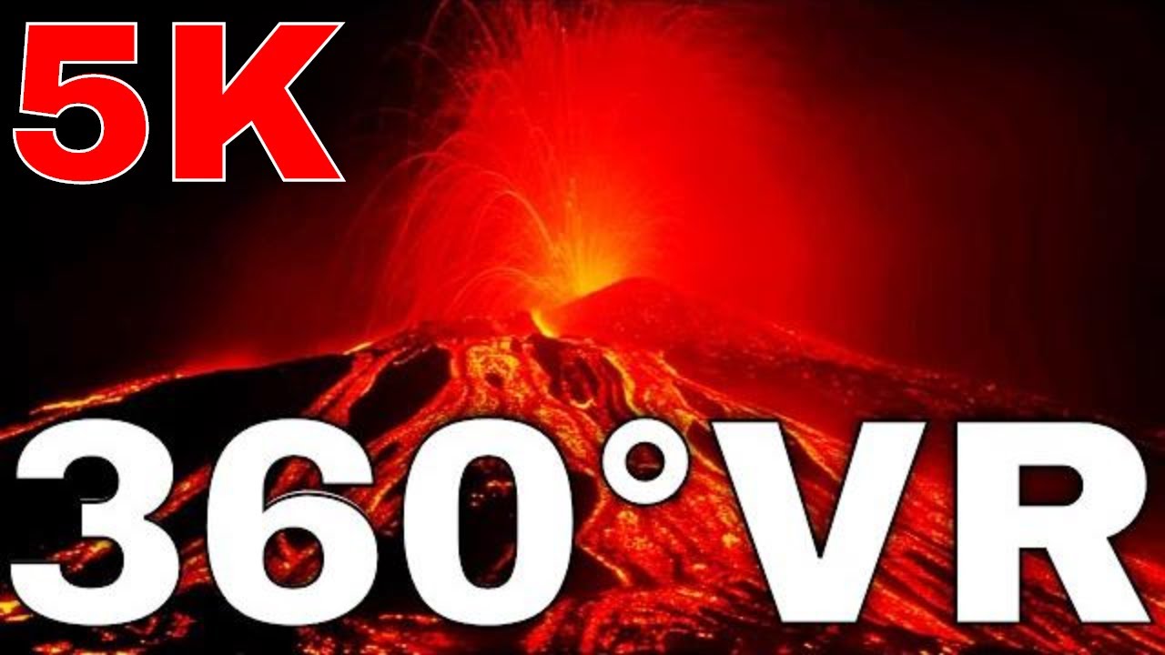 360° VR Etna Volcano Catania Walking Tour Moonwalk 5K Virtual Reality ...