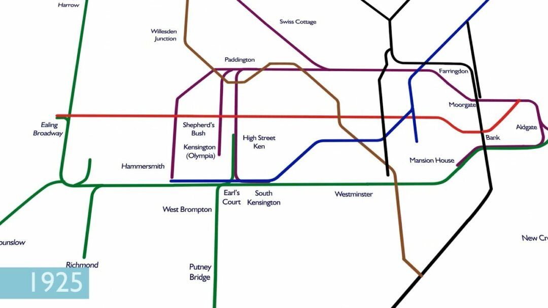 Evolution of the London Underground - La Vie Zine