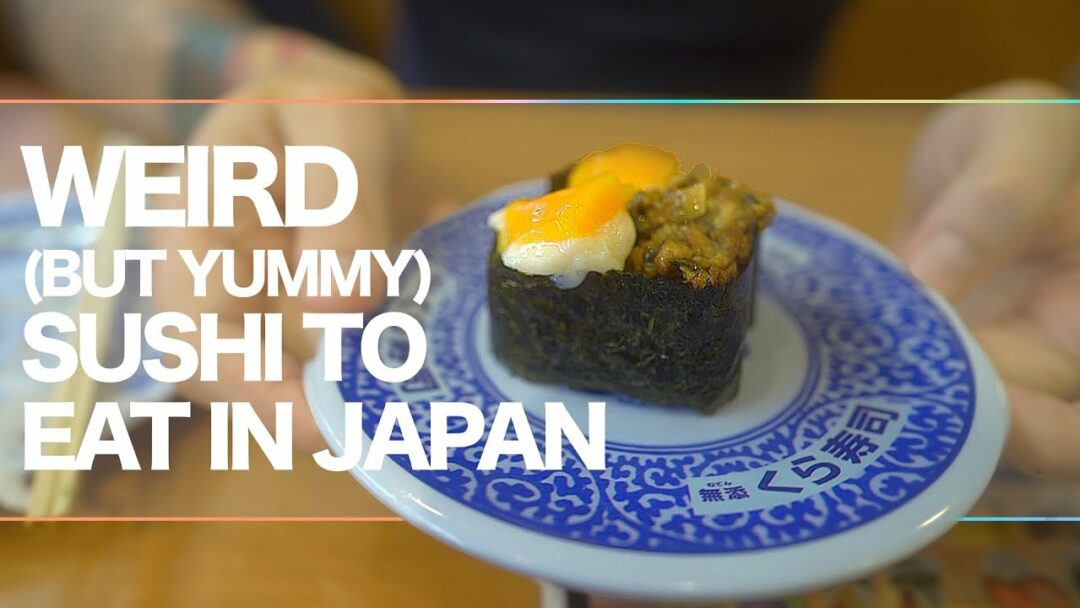 Kura Sushi Weird Menu Items - La Vie Zine