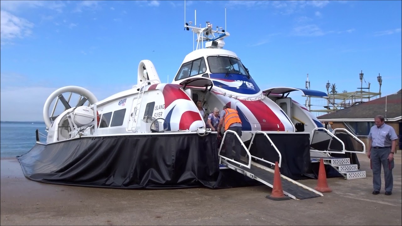 Inside A Hovertravel Hovercraft - A Bumpy Ride From Ryde To Southsea ...