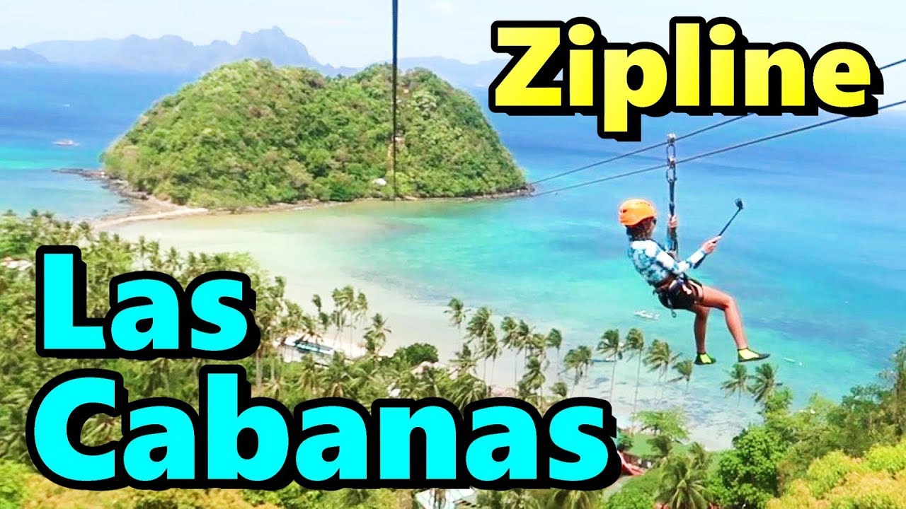 Best Zipline El Nido Palawan Philippines | Las Cabanas Beach - La Vie Zine