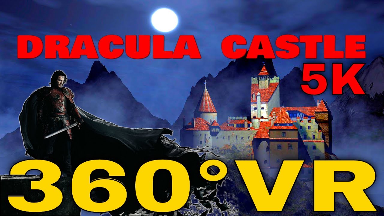 360° VR Dracula Castle in Transylvania Horror Tour 5K 3D Visit Romania ...