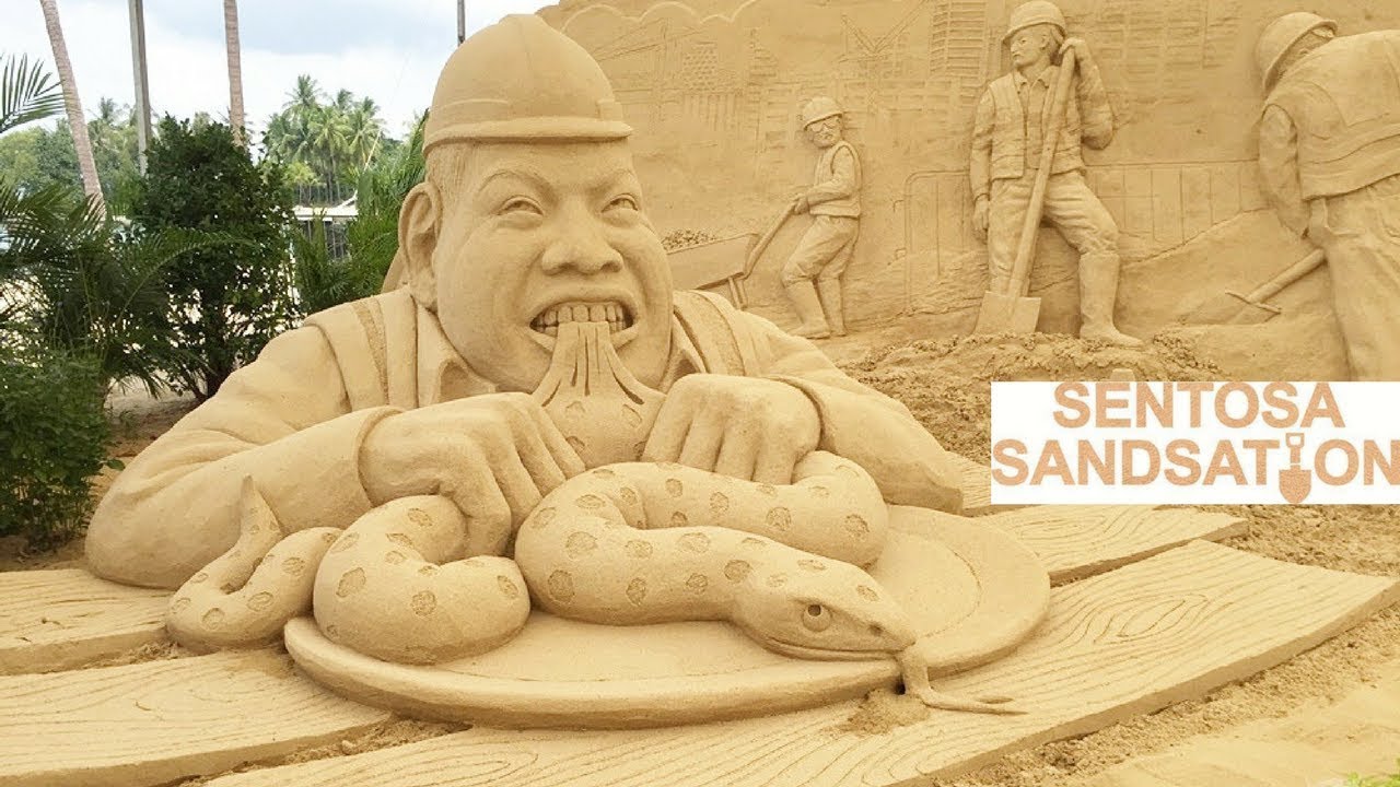 Southeast Asia's Largest Sand festival Sentosa Sandsation at Siloso ...