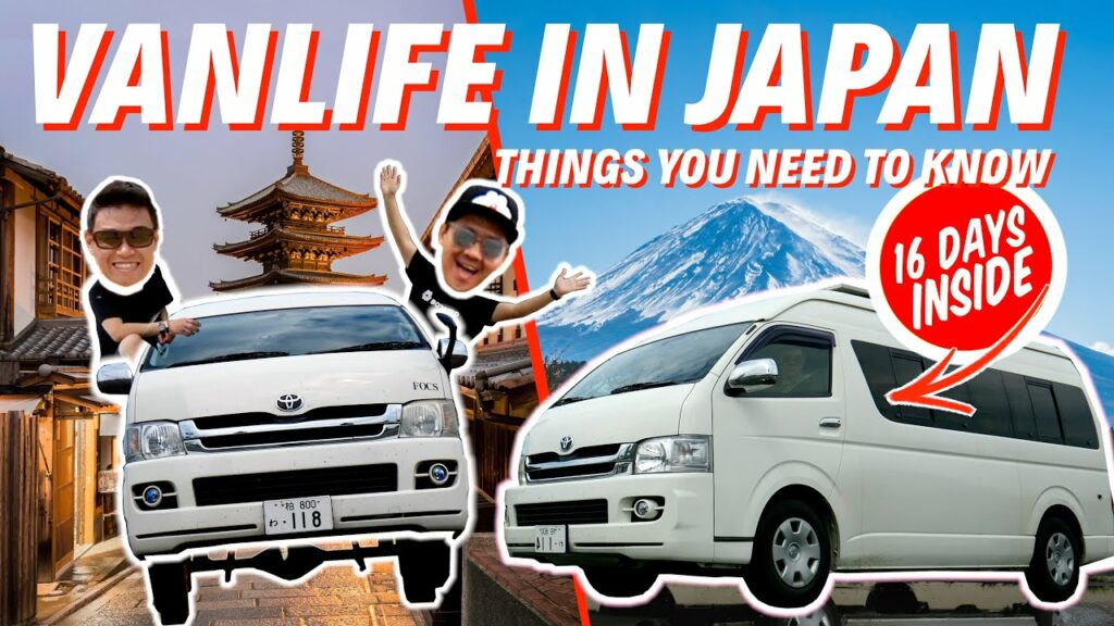 JAPAN VANLIFE | Campervan Tour | How Two Malaysians lived inside a ...