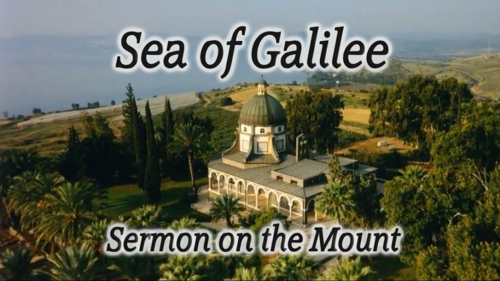 Mount of Beatitudes, Sermon on the Mount, Sea of Galilee, Bible ...