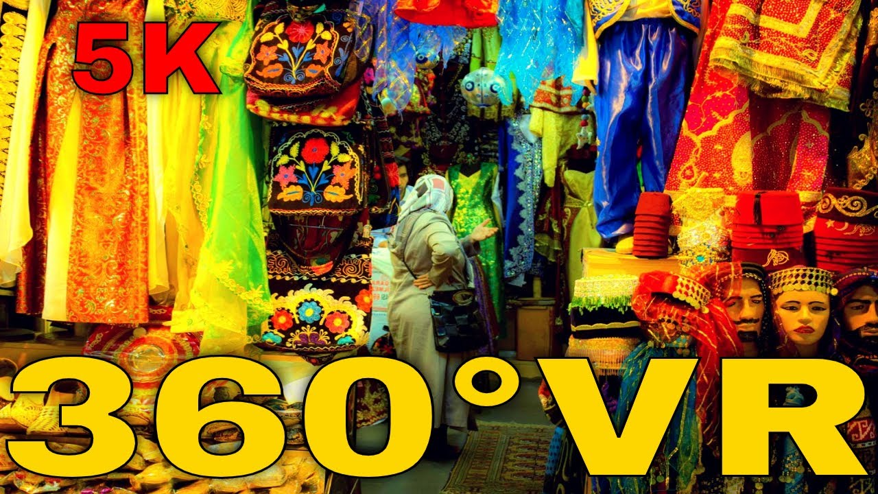 360° VR The First Shopping Malls Of World Grand Bazaar Istanbul Turkey ...
