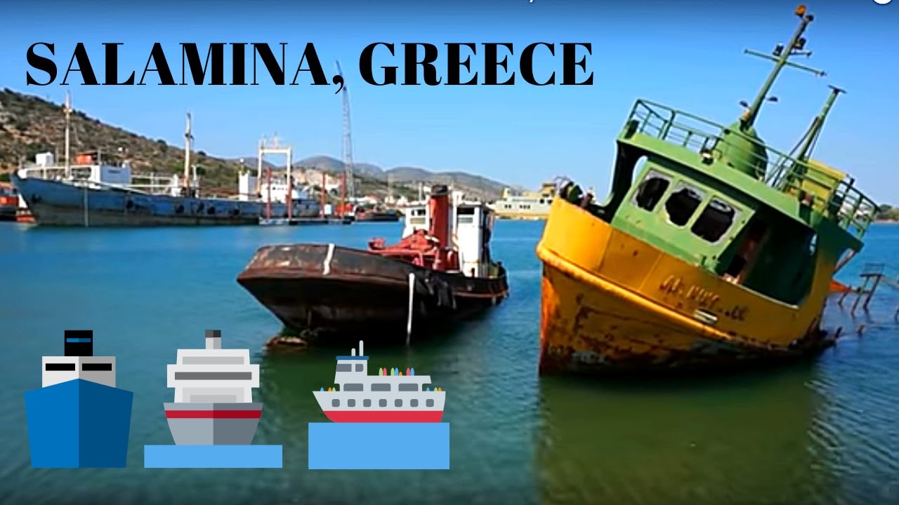 GREECE: EXPLORING a CEMETERY where BOATS & SHIPS DIE, island of ...