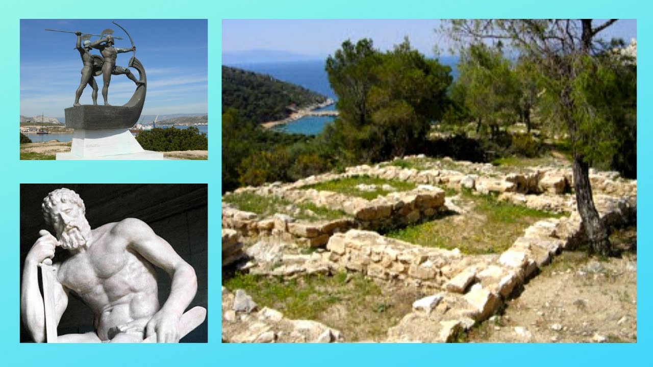GREECE: EXPLORING a 3,200 year old palace of TROJAN WAR KING AJAX 🏛️ ...