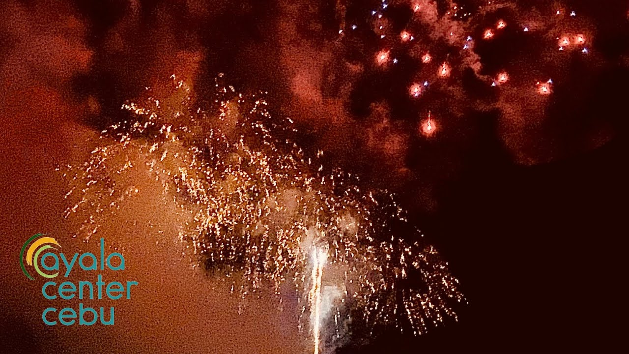 Sinulog 2020 Ayala Center Fireworks Finale Best View In Cebu (4K) - La ...