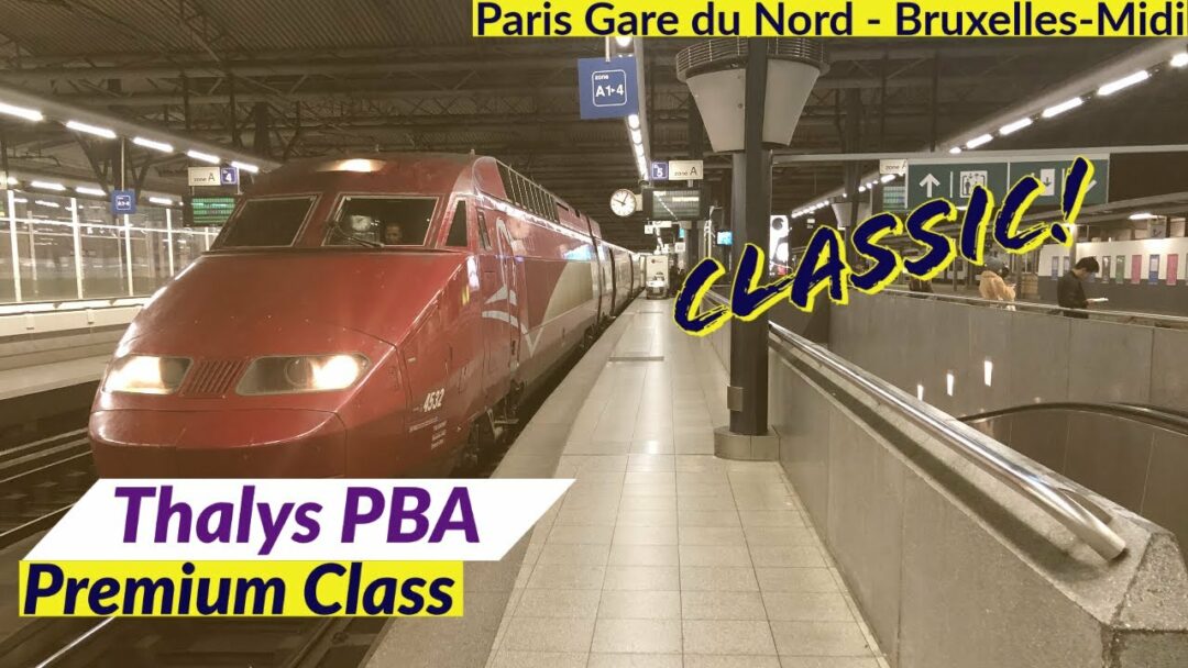 Worth the money? Thalys PBA Train | Premium Class | Paris Gare du Nord ...