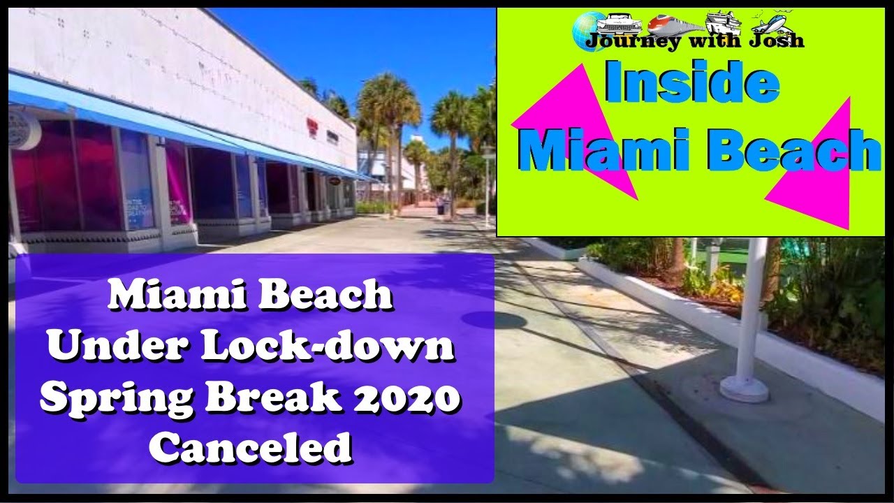 Miami Beach Under Lock-down |Spring Break 2020 Canceled - La Vie Zine