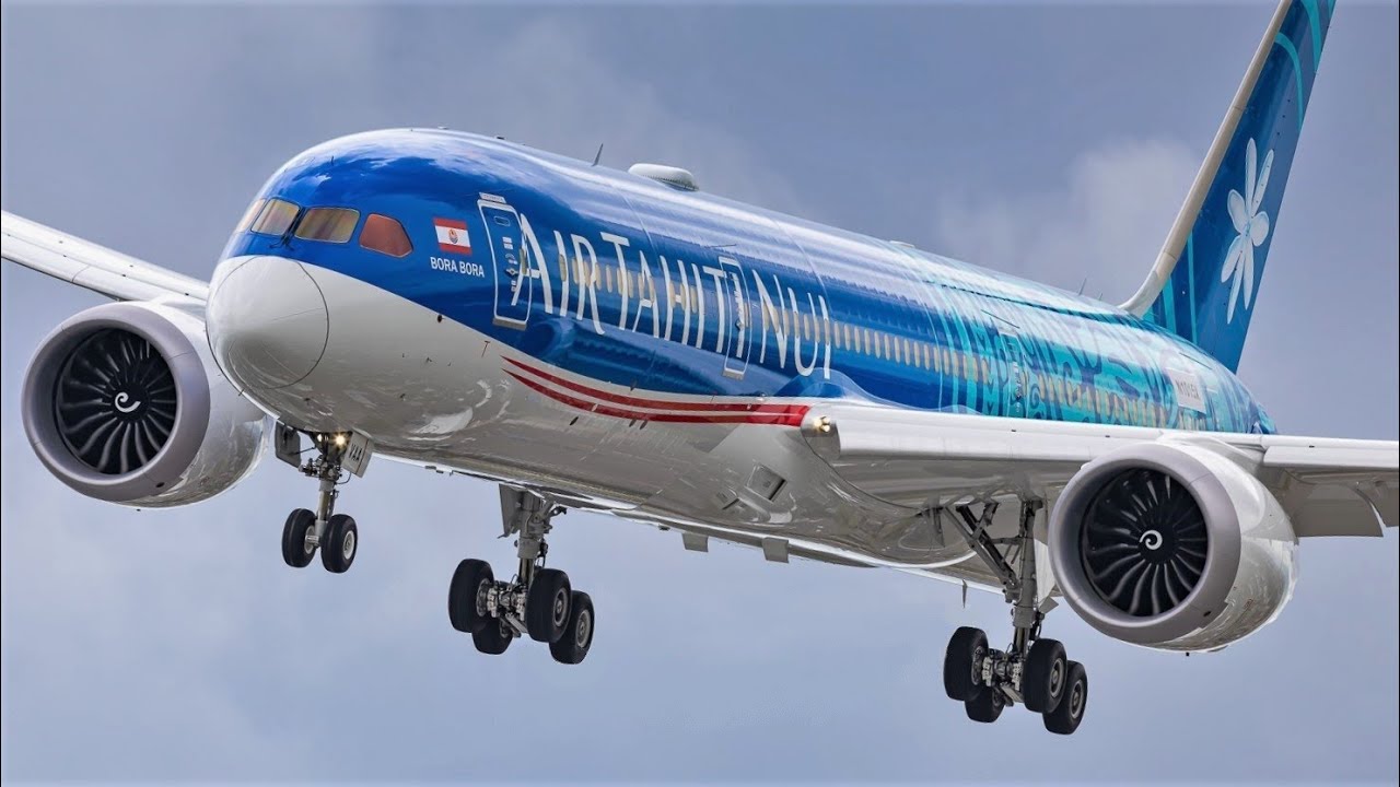 62 Boeing 787 , multiple airlines Compilation, Close up Plane Spotting ...