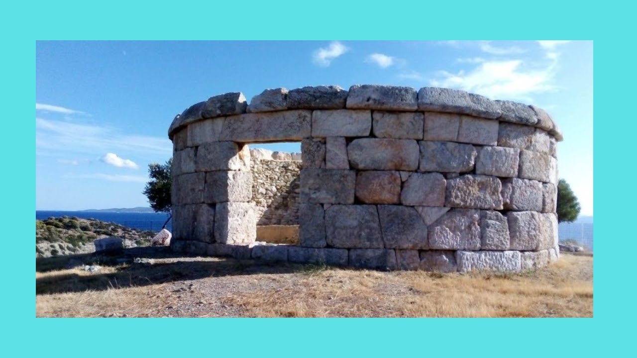 GREECE: Exploring a 400BC Athenian tomb in island of Salamina (before ...