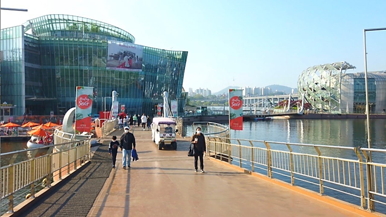 【4K】 4-8. Sebitseom(Sebit islets) walk tour, Seoul, Korea [Seocho-gu ...
