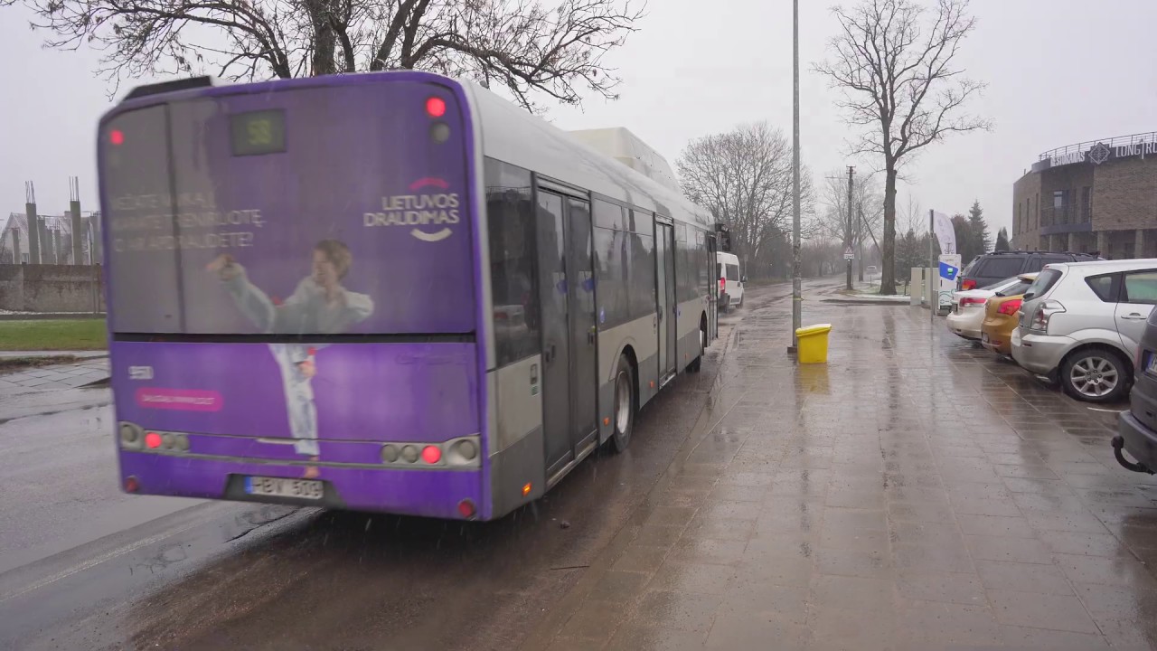 Lithuania, Vilnius, bus 58 ride from Rudaminos st. to Gurirai - La Vie Zine