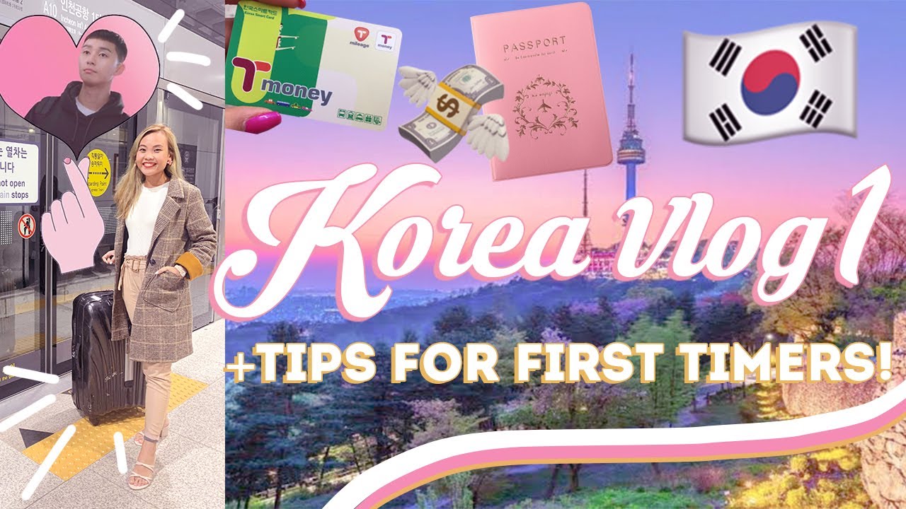 KOREA TRAVEL VLOG DAY 1! + Beginner's Guide/Tips For Travelling To ...