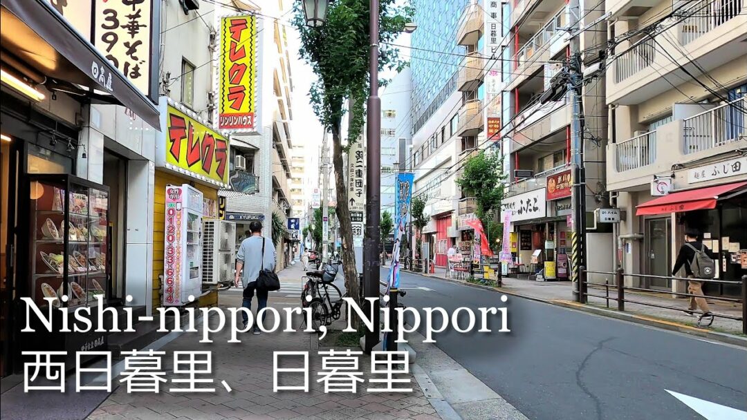 日暮里・西日暮里｜ Nippori/Nishi-nippori, Tokyo[Japan/Gopro 4K60/Jun. 2020] - La ...