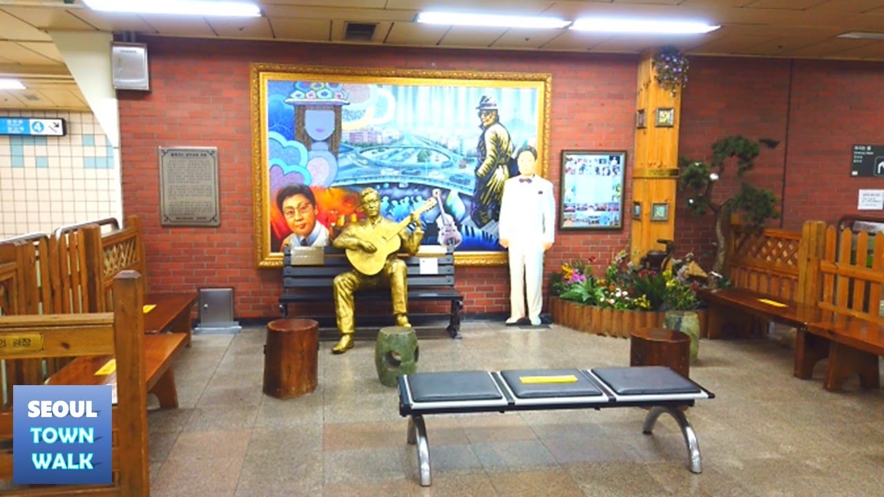 【4K】 16-0-0-10. Samgakji Station walk tour, Seoul, Korea [Yongsan-gu ...