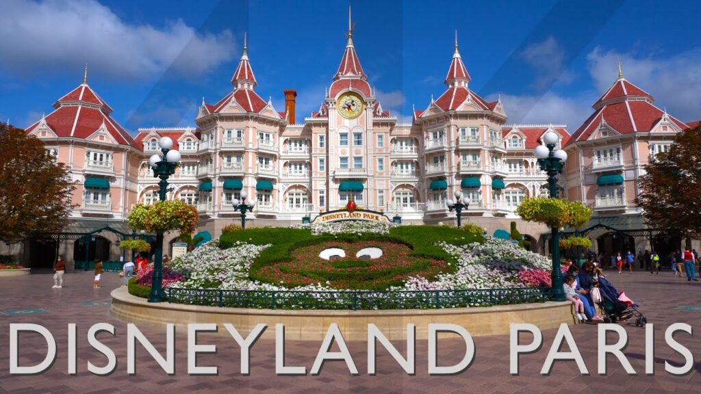 Paris, France - 4K Virtual Walk - Disney Village Tour, Disneyland Paris ...