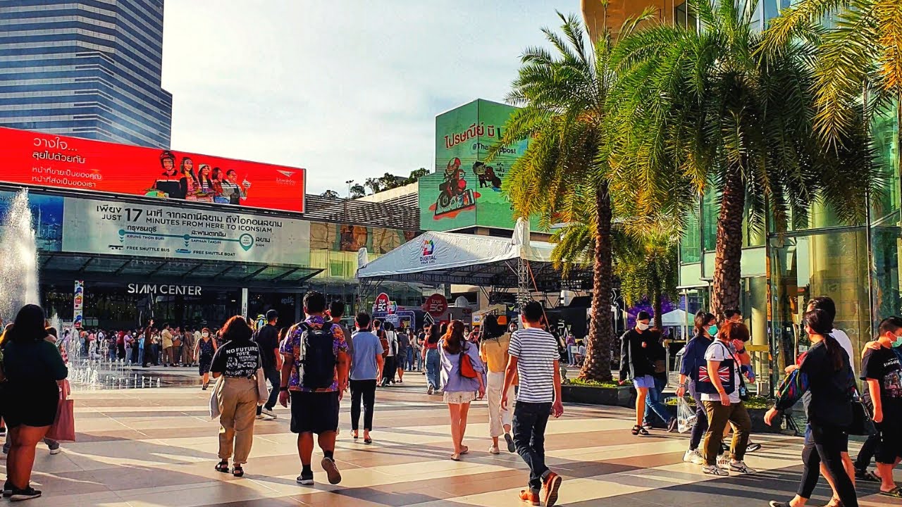 NEW Apple Store Bangkok Walking Tour 4K Thailand Siam to Centralworld ...