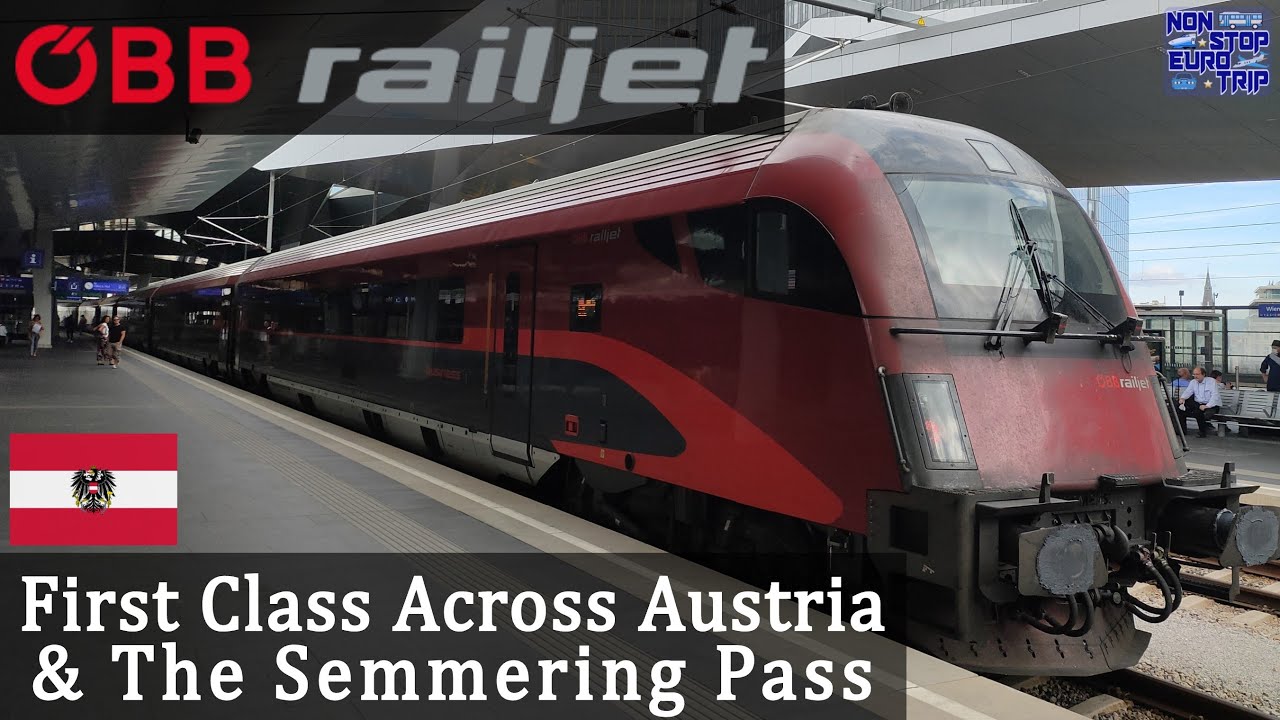 OBB RAILJET FIRST CLASS REVIEW: A PERFECT INTERCITY SERVICE / FROM ...