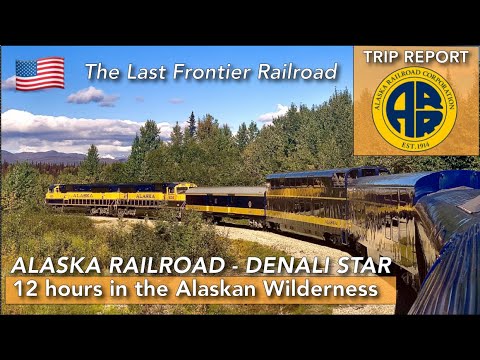 ALASKA RAILROAD, The Denali Star from Anchorage to Fairbanks : MY BEST ...