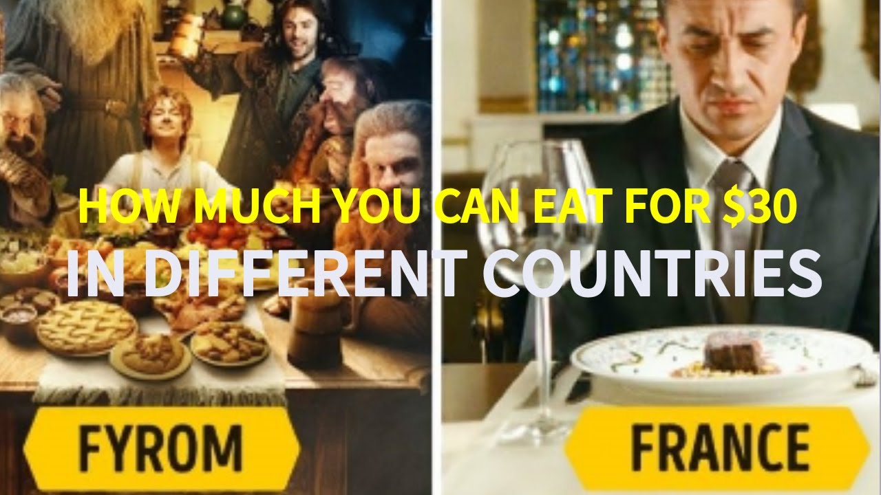 The Best Cheap Eats | Around The World | How Much You Can Eat For $30 ...