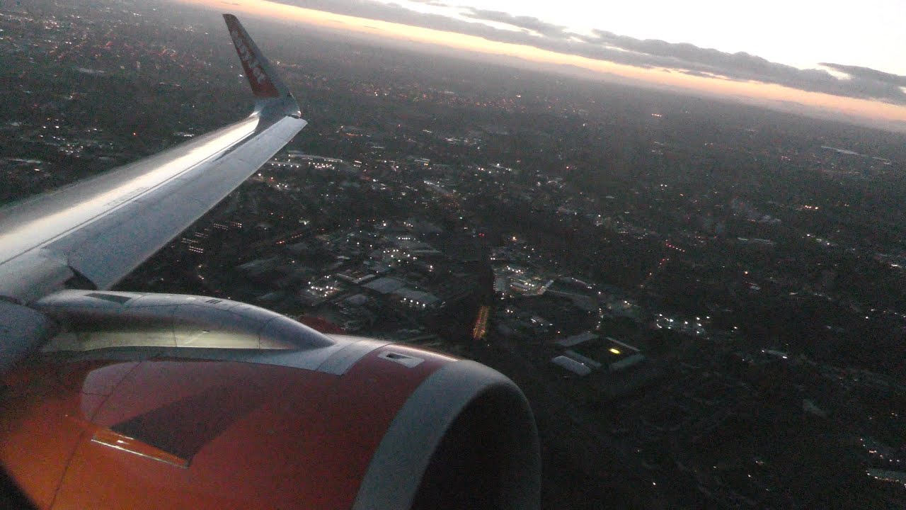 (4K) EasyJet Airbus A320 251N | Glasgow to London Luton *Full Flight ...