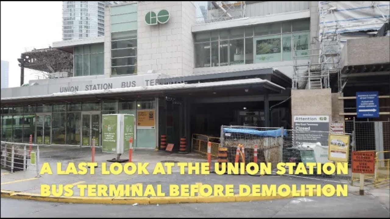 Downtown Toronto Quick Walk - A Tour Of The Soon To Be Demolished Union ...