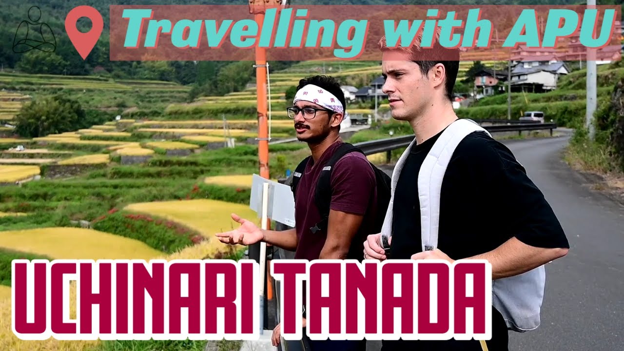 Visiting a RARE traditional Japanese rice field | Uchinari Tanada ...