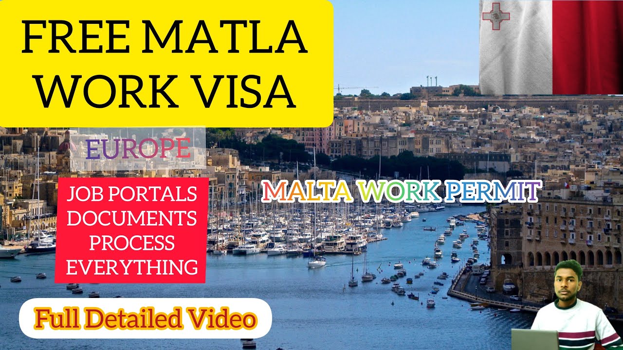 MALTA WORK VISA | HOW TO APPLY FREE MALTA WORK PERMIT | HOW TO GET JOB ...