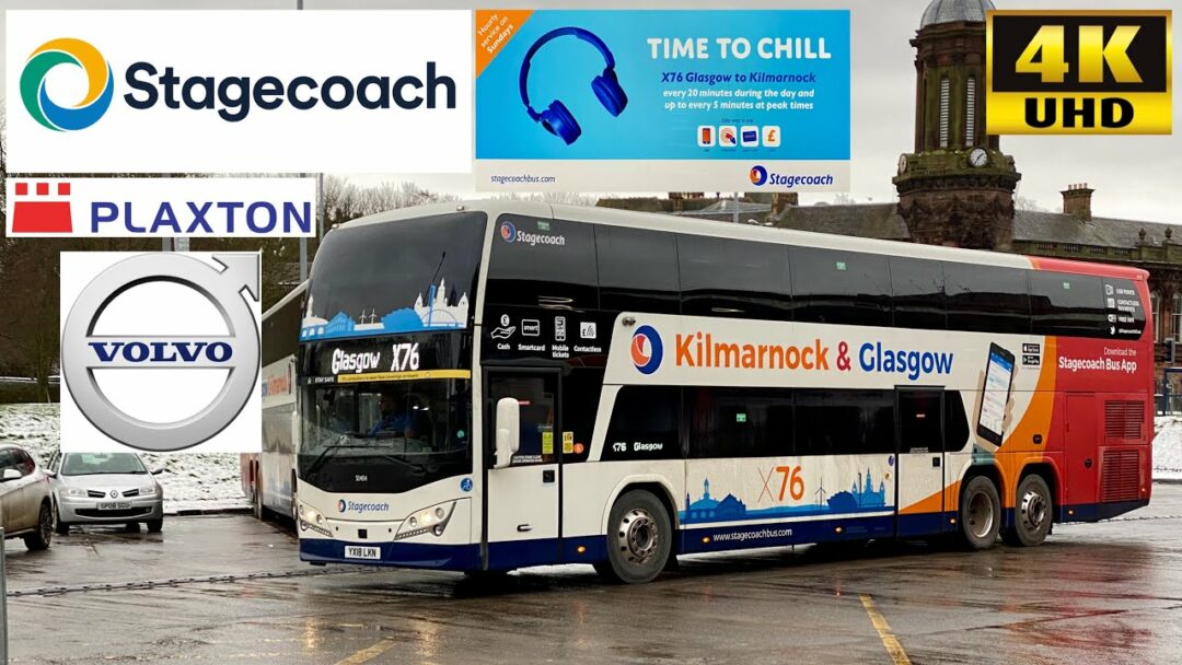 [Stagecoach West Scotland: X76 Kilmarnock to Glasgow] Plaxton Panorama ...