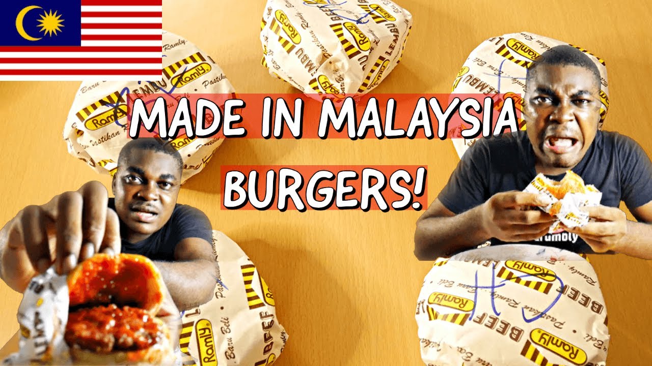 Trying 5 Types of Malaysia RAMLY BURGERS - Which is the best ...