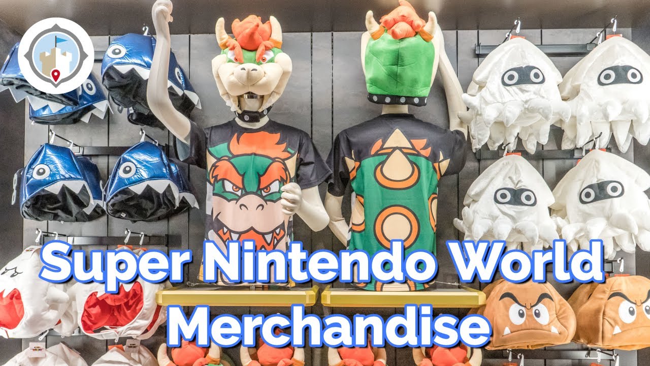 Super Nintendo World Merchandise Tour 2021 | Mario Kart & T-Shirts ...