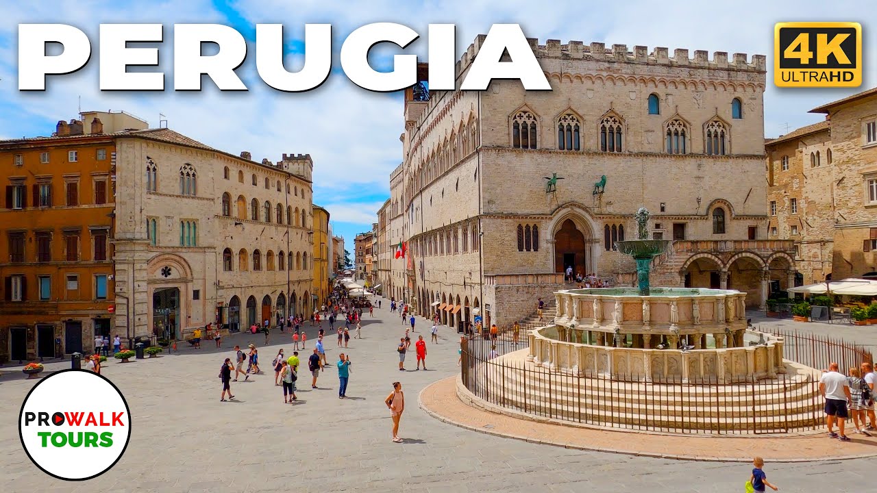 Perugia, Italy Walking Tour - 4K - Prowalk Tours - La Vie Zine