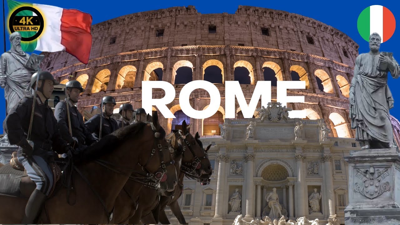 ROME, ITALY | A TRAVEL GUIDE - UHD 4K | TOP 7 TOURIST ATTRACTIONS IN ...