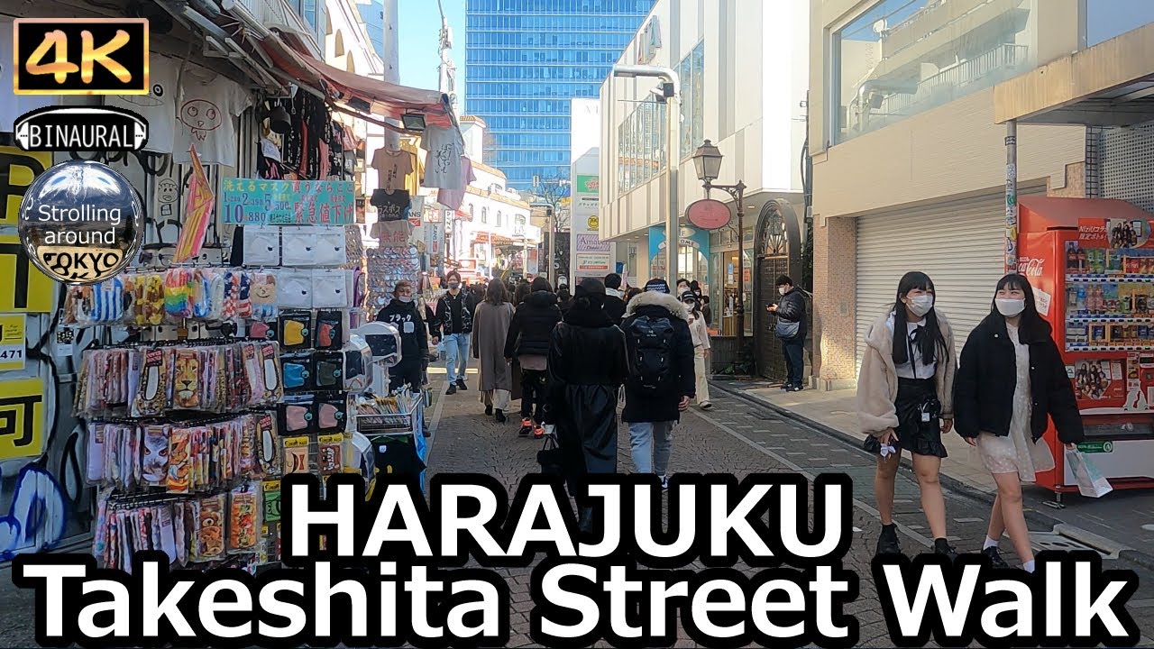 HARAJUKU Takeshita Street Walking Tour - 4K Tokyo Japan - La Vie Zine