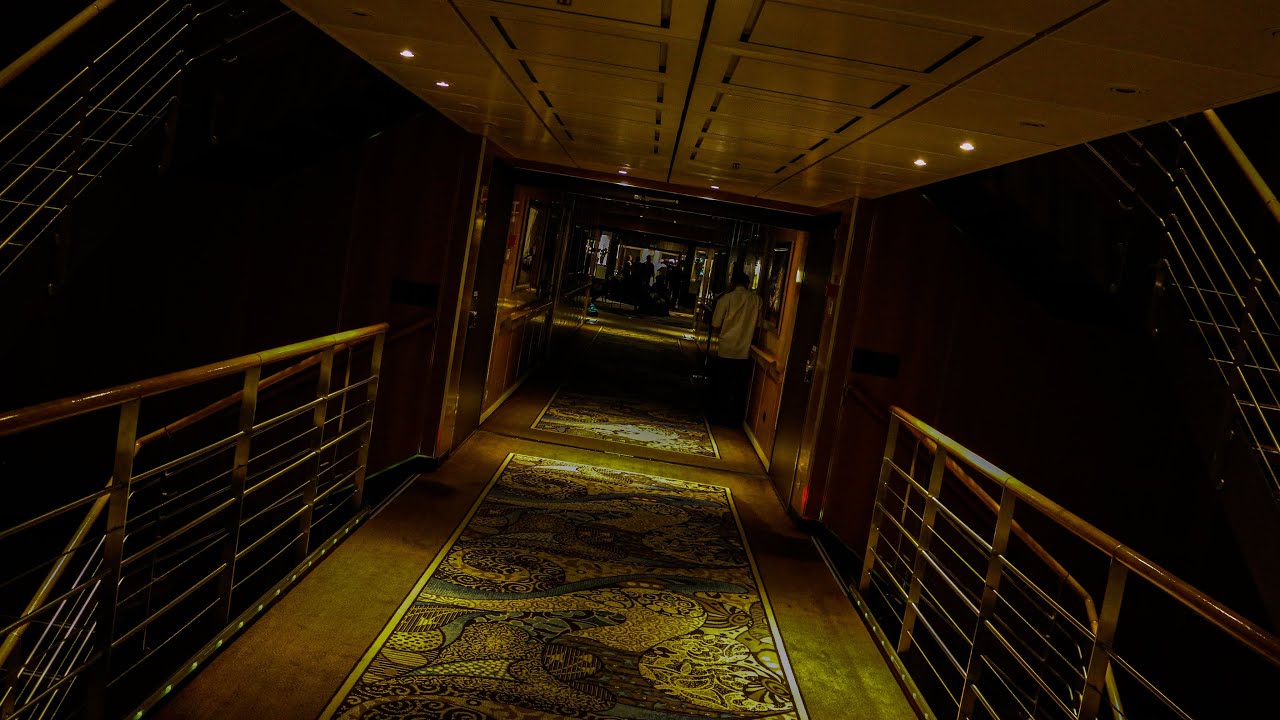 Frightening Moments At Sea | The cruise ship tilts and drifts during ...