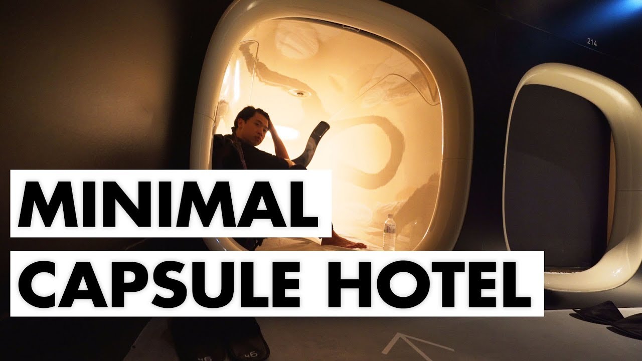 Minimal Capsule Hotel Experience in Tokyo - 9 Hours Capsule Hotel - La ...