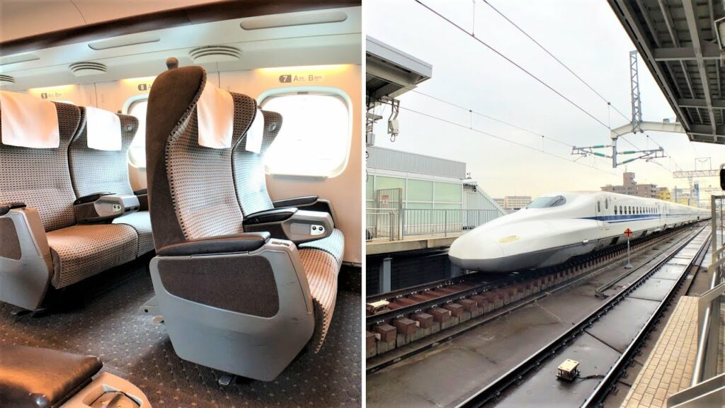 First Class on the Slowest Shinkansen (Bullet Train) in Japan | Tokyo ...