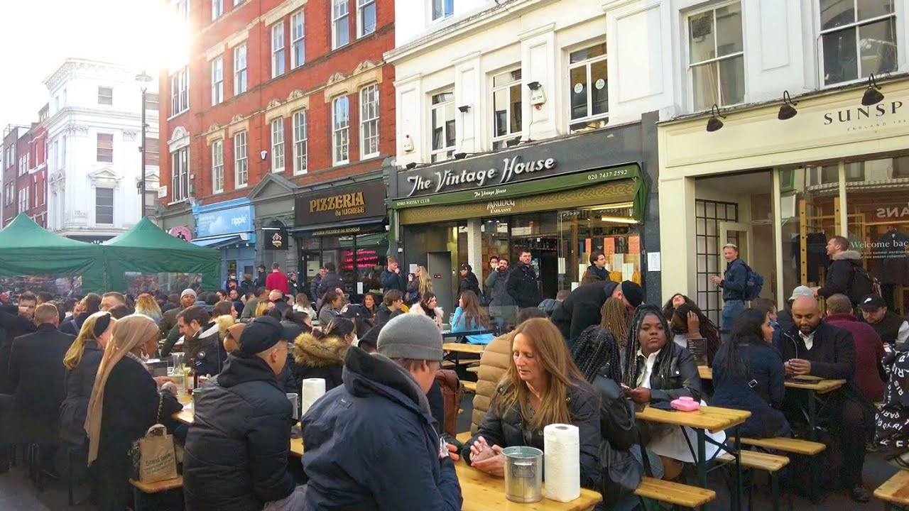 London’s West End Bars & Restaurants Reopen | 4K | Apr 2021 - La Vie Zine