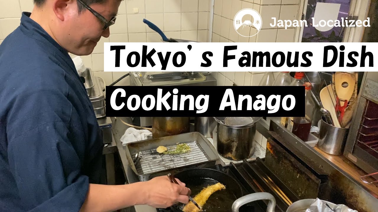 How to Cook Anago? | Anago Tempura | Tokyo famous food | What to Eat in ...