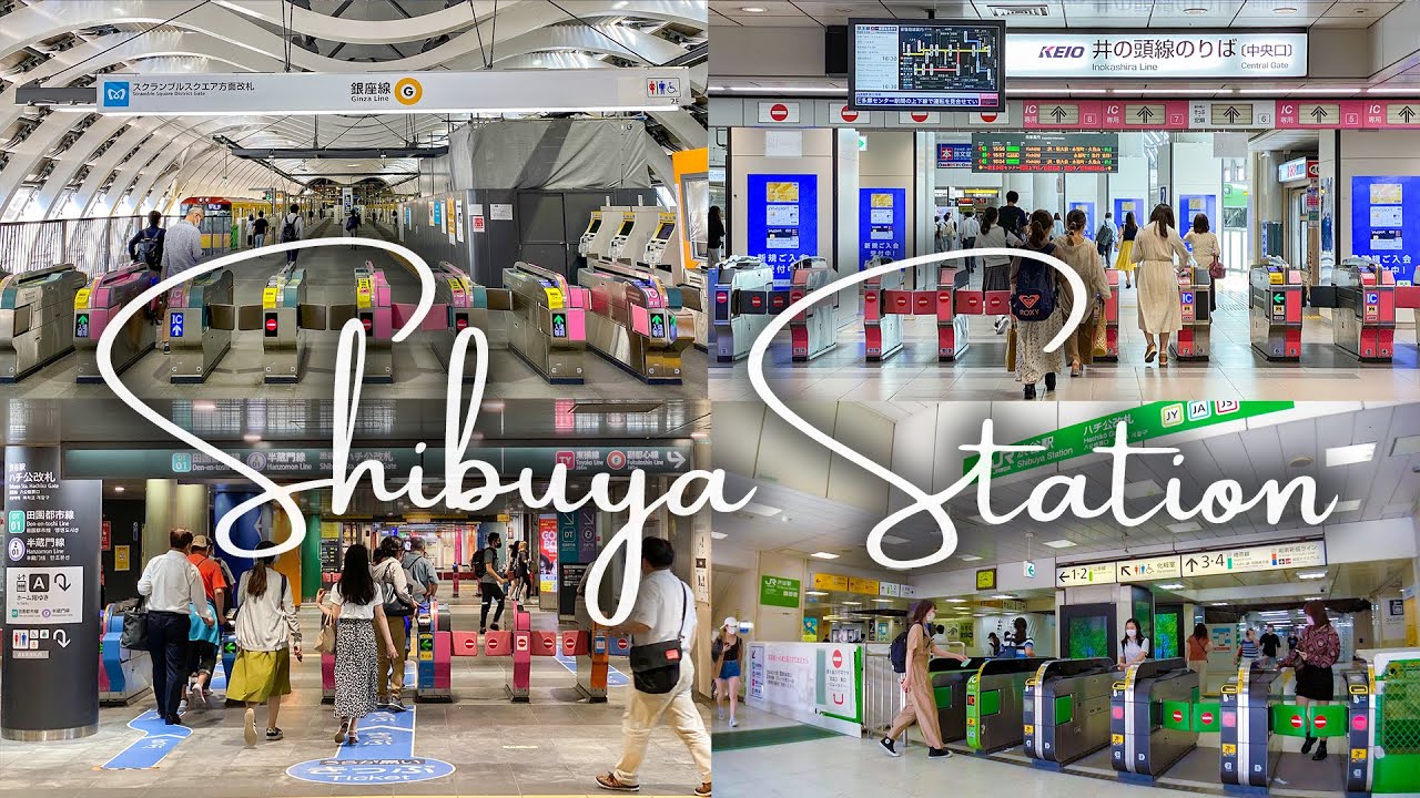 TOKYO WALKING TOUR | How to change trains at Shibuya Station - La Vie Zine