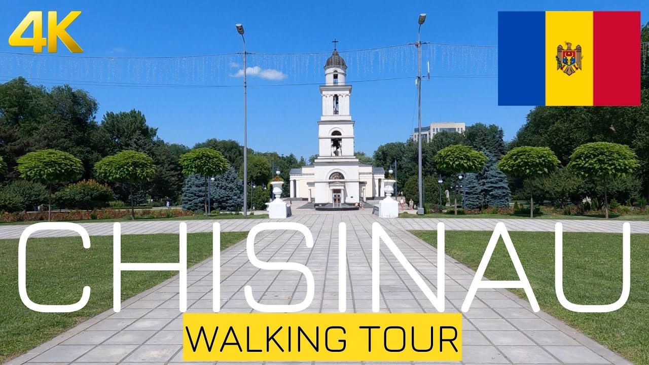 Chisinau 4k City Centre Moldova Walking Tour 2021 - La Vie Zine