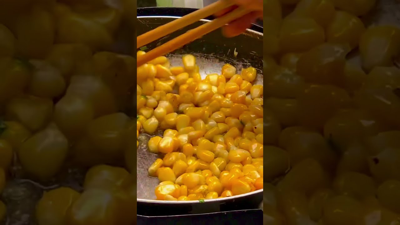 Street Fried Corn | Vietnamese Street Food #shorts - La Vie Zine