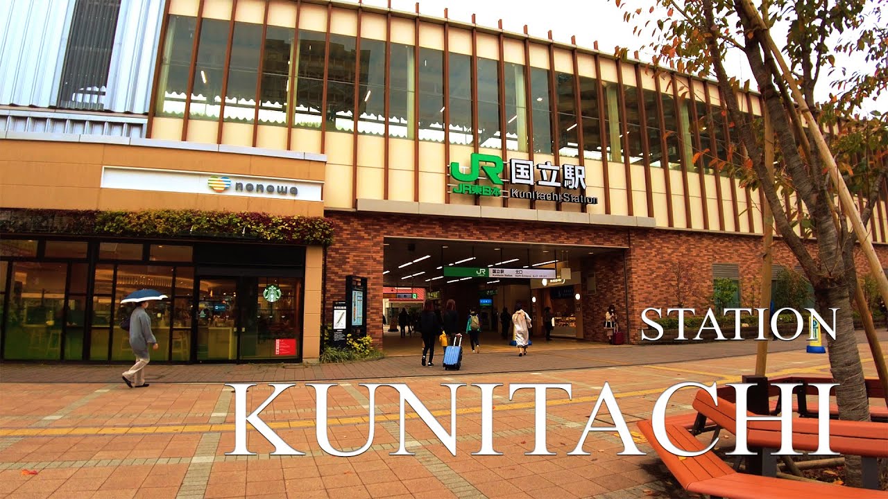 Wandering around Kunitachi station (Tokyo, Japan) 4K - La Vie Zine
