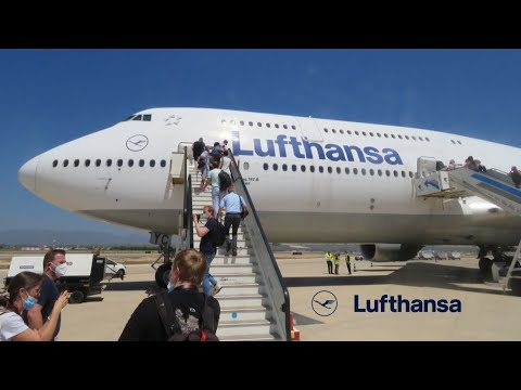 The Lufthansa B747 boom in 2021 | TRIP REPORT | Palma to Frankfurt ...