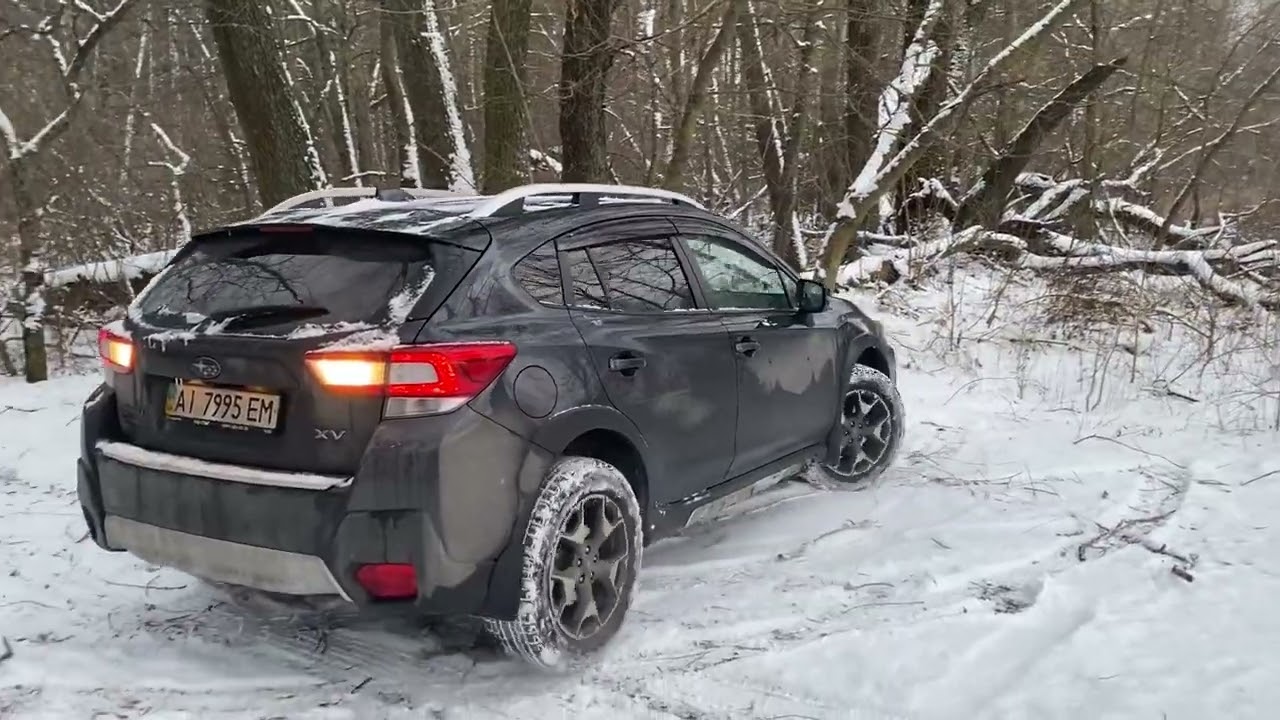 Subaru XV (Crosstrek) snow journey on Jan 23, 2022 - La Vie Zine